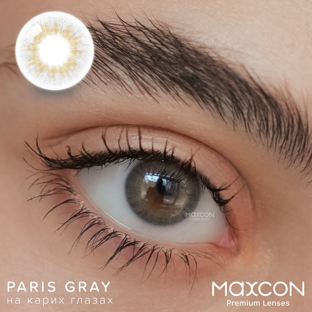 Линзы MAXCON Paris Gray